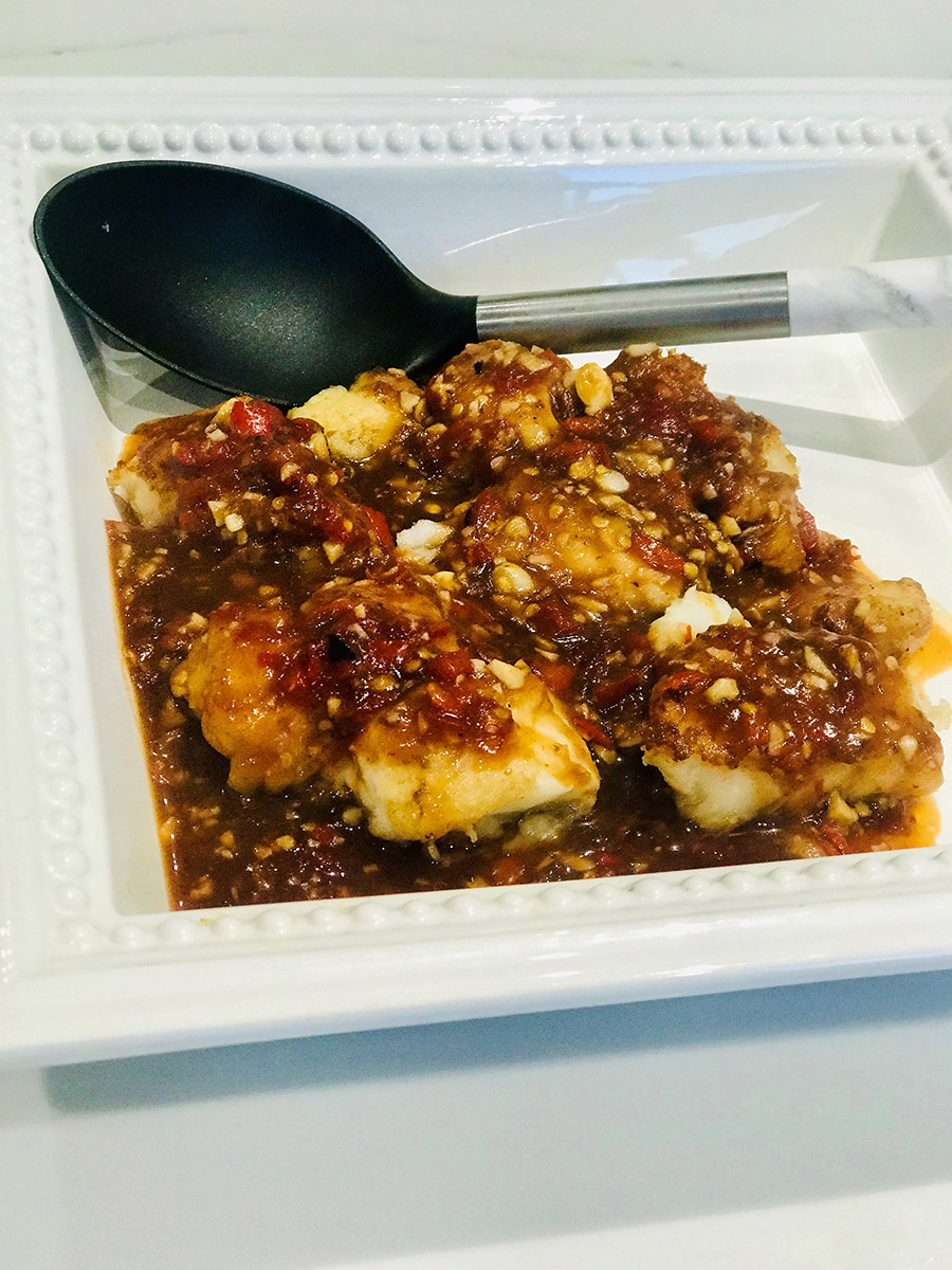 Thai 3 flavoured fish - Sabiha's Kitchen